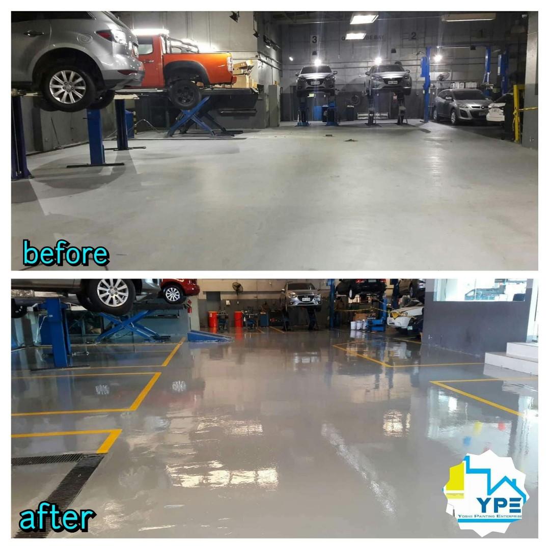 Polyurethane mortar epoxy floor topping, Commercial & Industrial ...