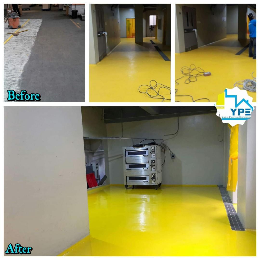 Polyurethane mortar epoxy floor topping, Commercial & Industrial ...