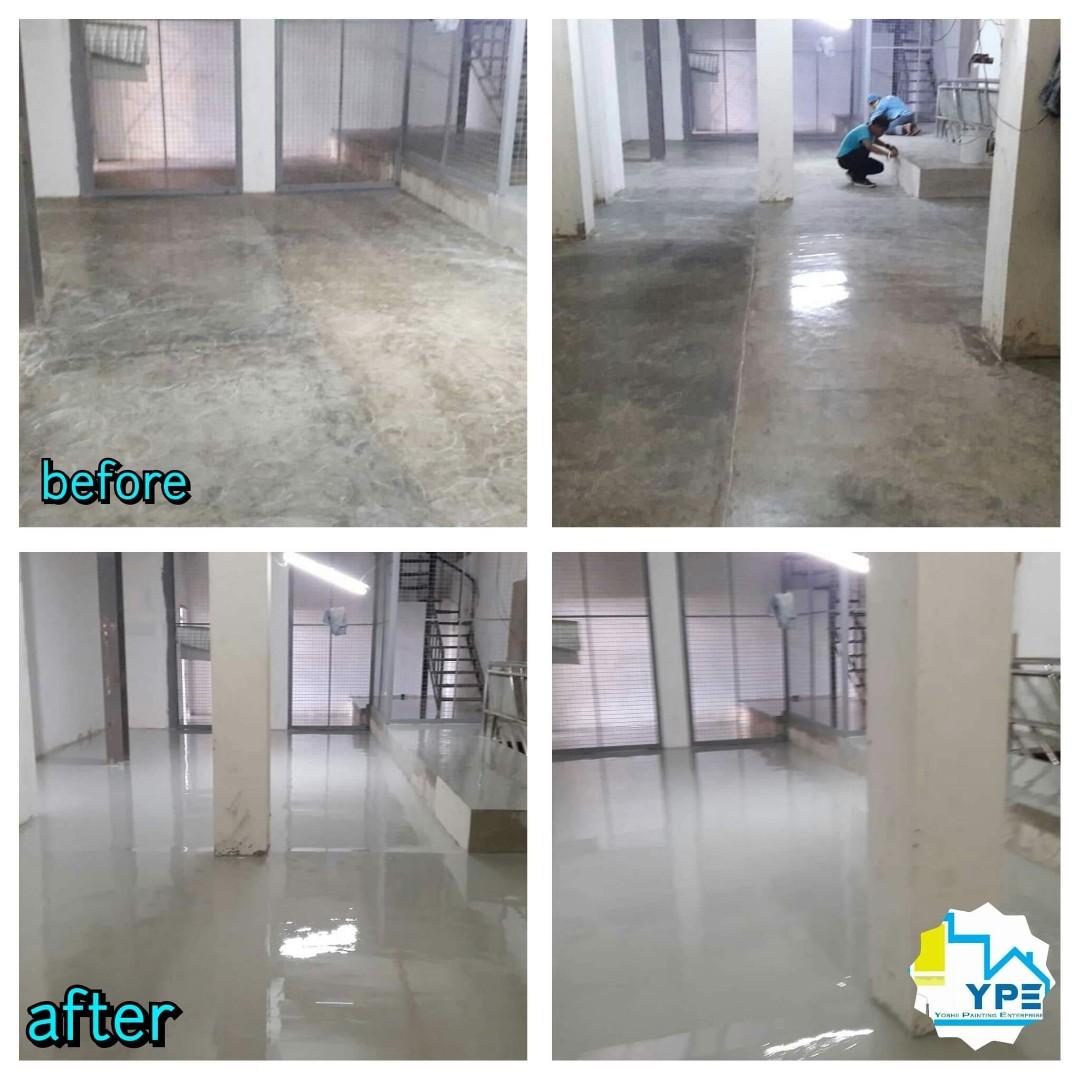 Polyurethane mortar epoxy floor topping, Commercial & Industrial ...