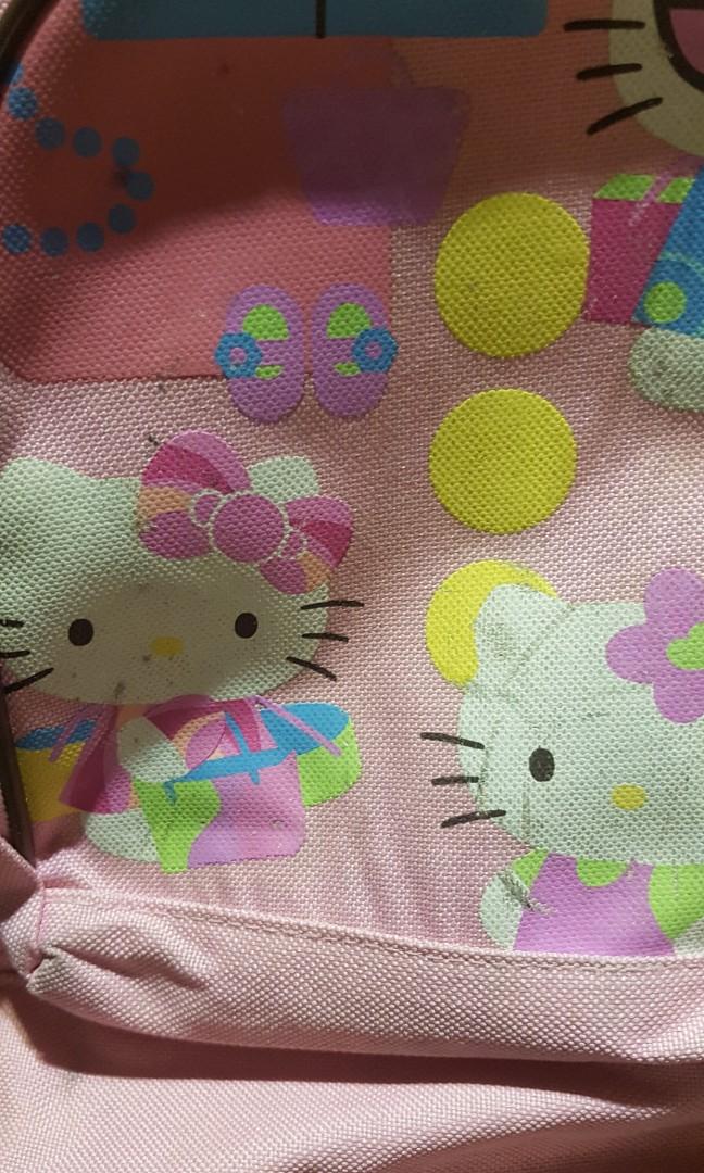 PRELOVED SANRIO HELLO KITTY BACKBACK, Babies & Kids, Going Out ...