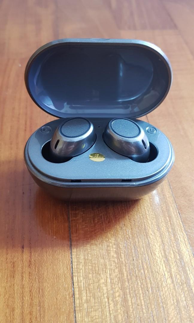 Real stereo wireless headset, Audio, Headphones & Headsets on Carousell