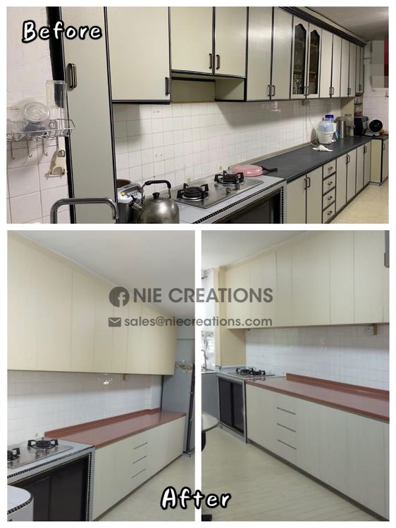 Revamp Kitchen Cabinet Promotion, Furniture & Home Living, Bathroom ...