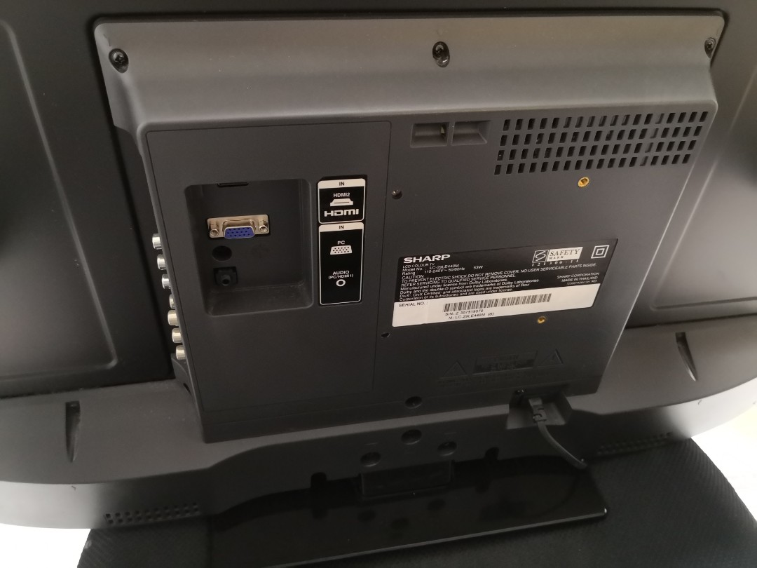 Sharp Aquos 29" TV, TV & Home Appliances, TV & Entertainment, TV on Carousell