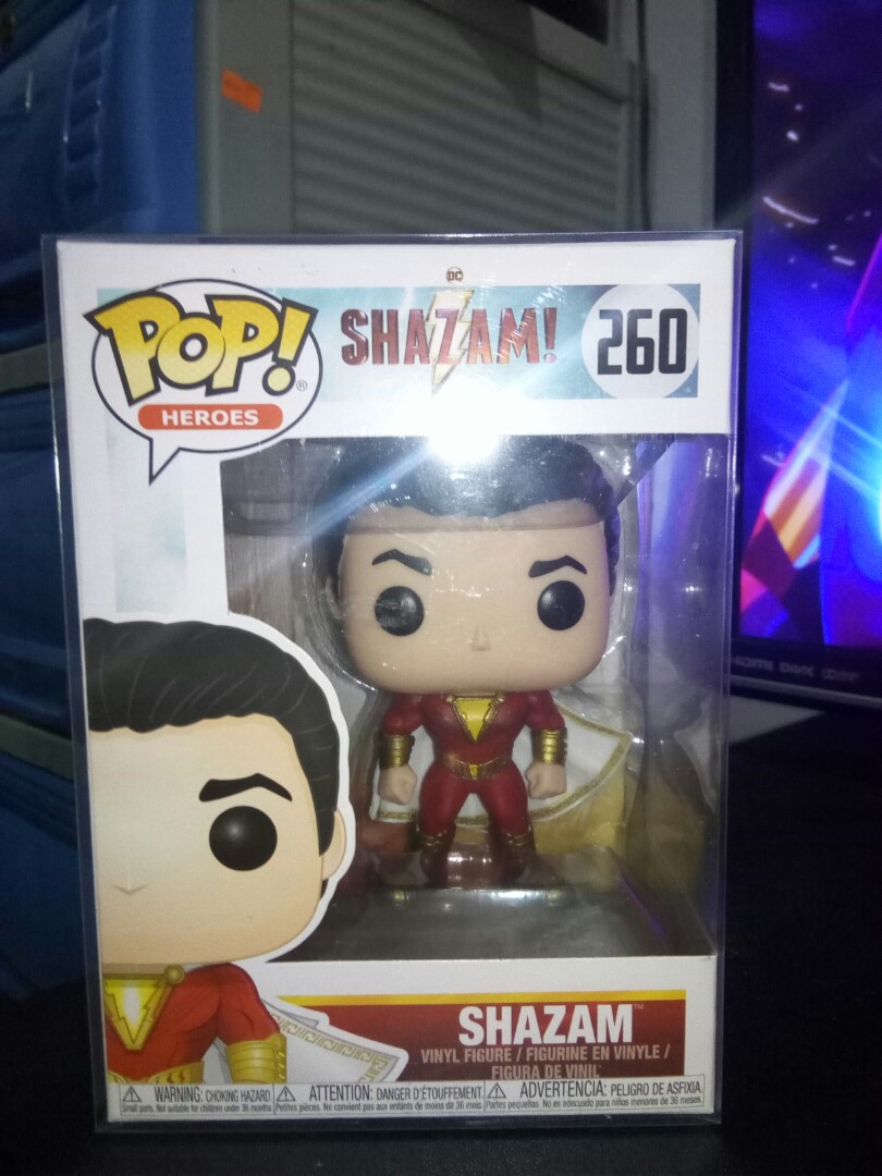 Shazam funko pop original, Hobbies & Toys, Toys & Games on Carousell