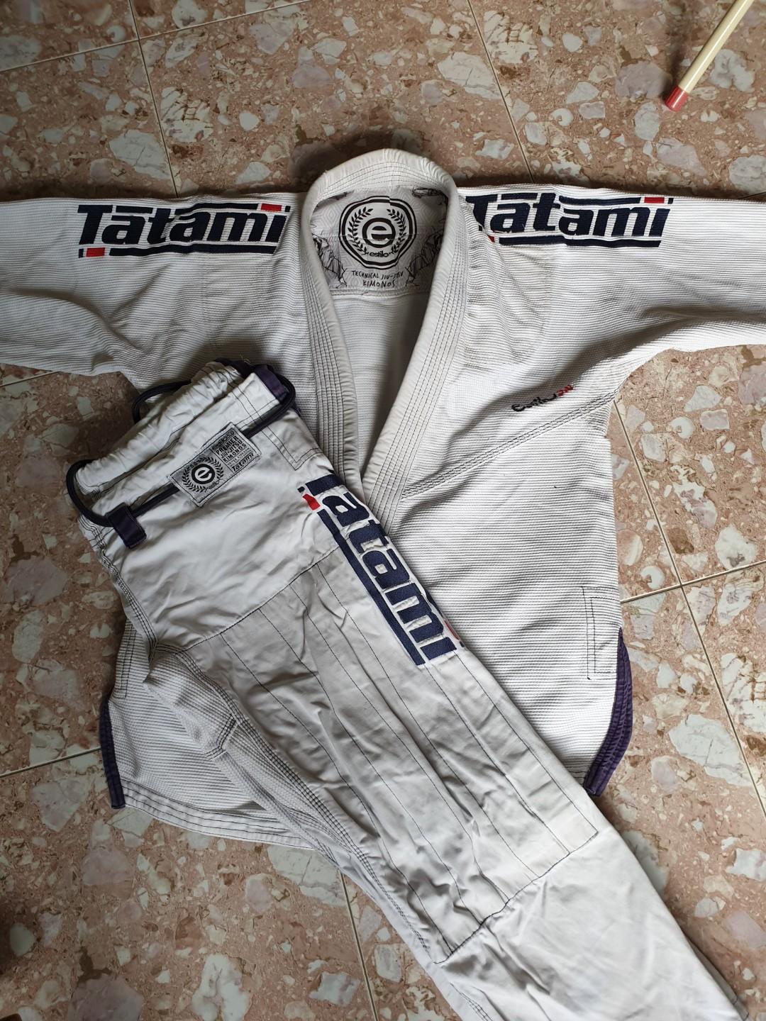 Tatami Estilo 5.0 Gi size A0, Sports Equipment, Sports & Games, Water ...