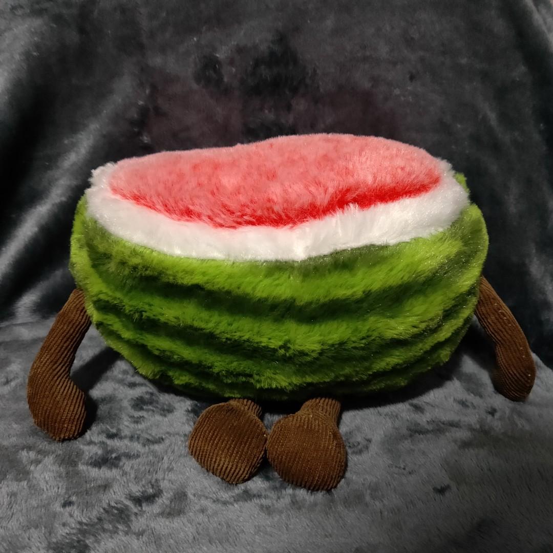Watermelon soft toy, Hobbies & Toys, Toys & Games on Carousell