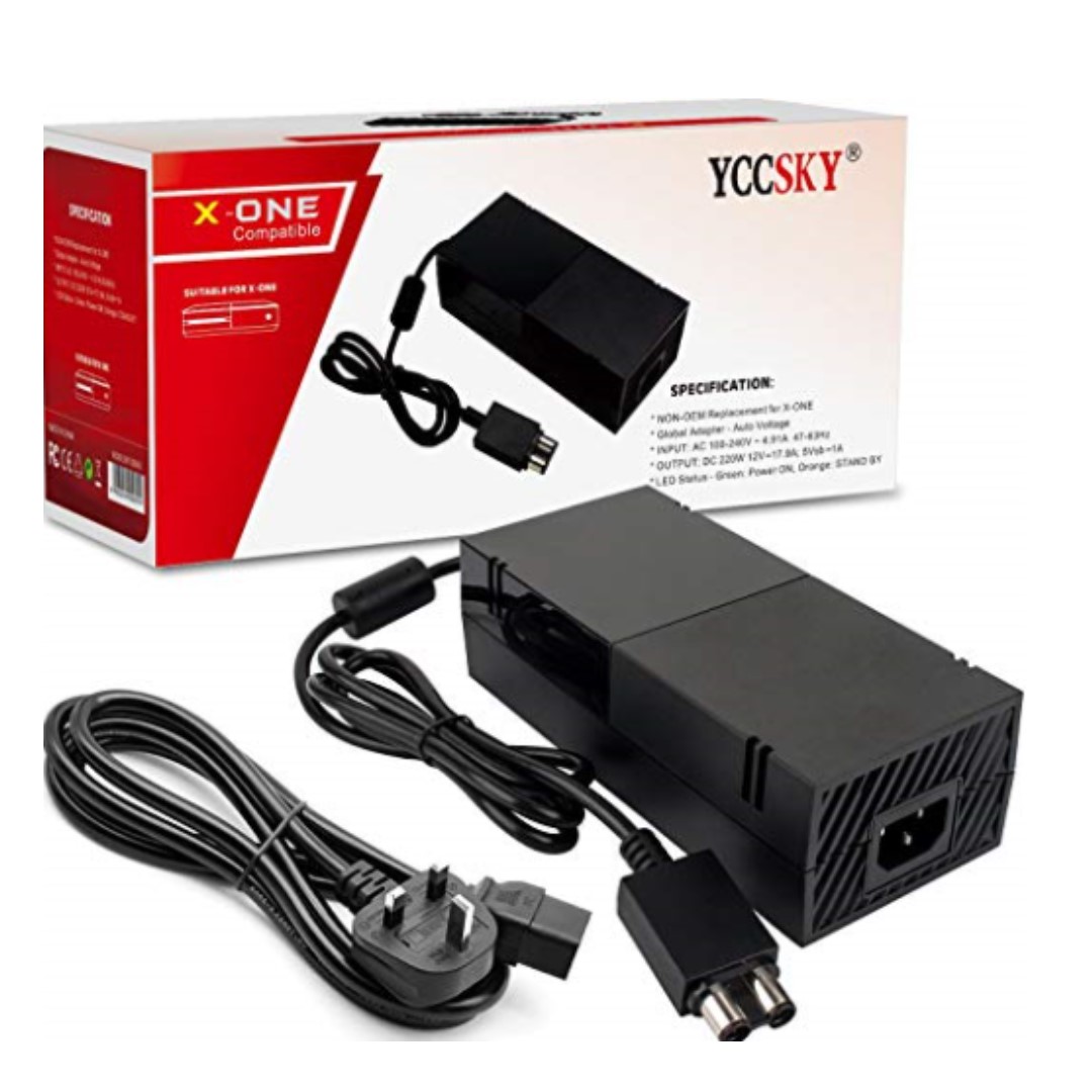 XBox One Power Supply, Video Gaming, Gaming Accessories, Cables ...
