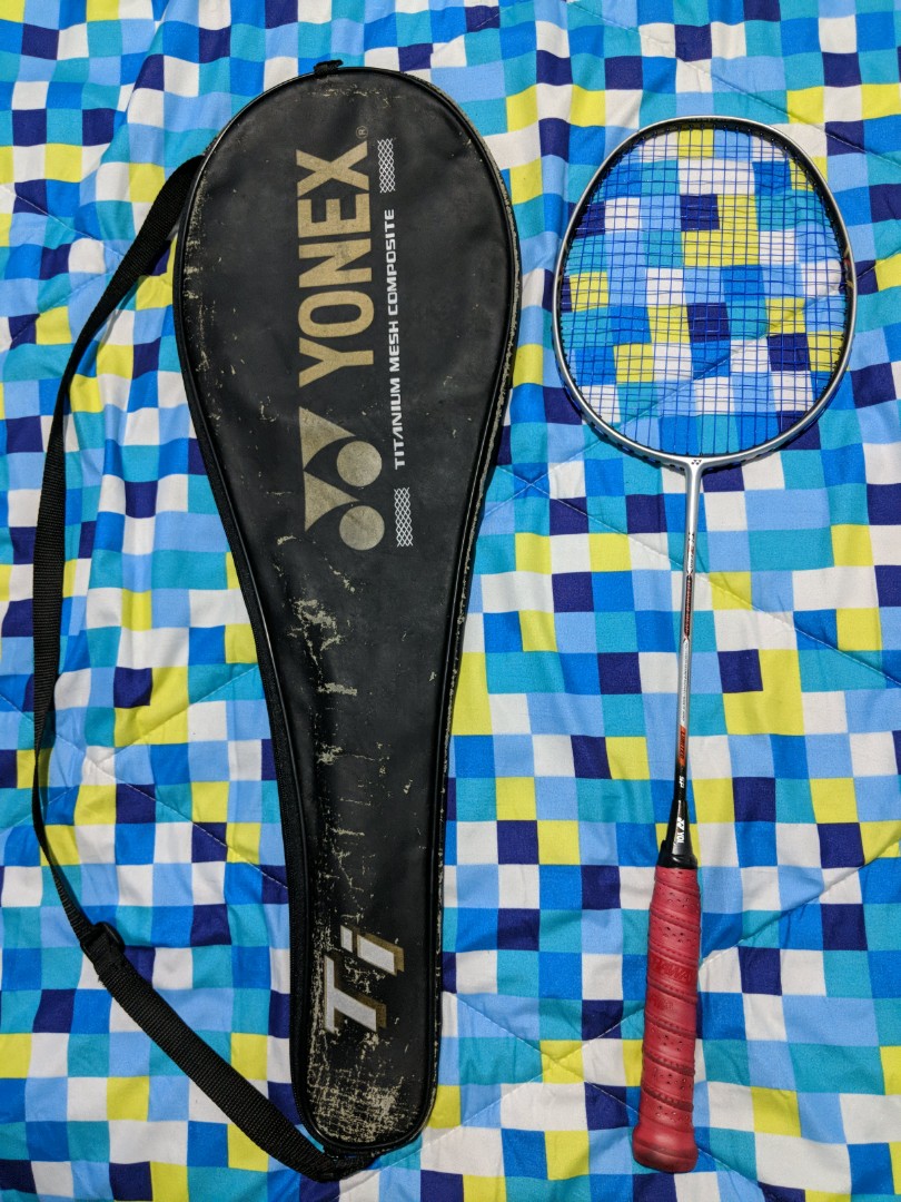Yonex Ti zero titanium mesh, Sports Equipment, Sports & Games, Racket ...