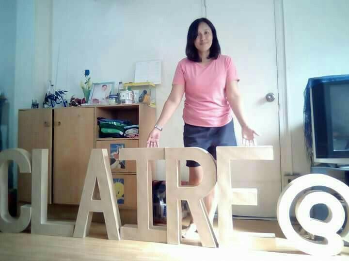 3D Letter standee, Hobbies & Toys, Stationary & Craft, Art & Prints on ...