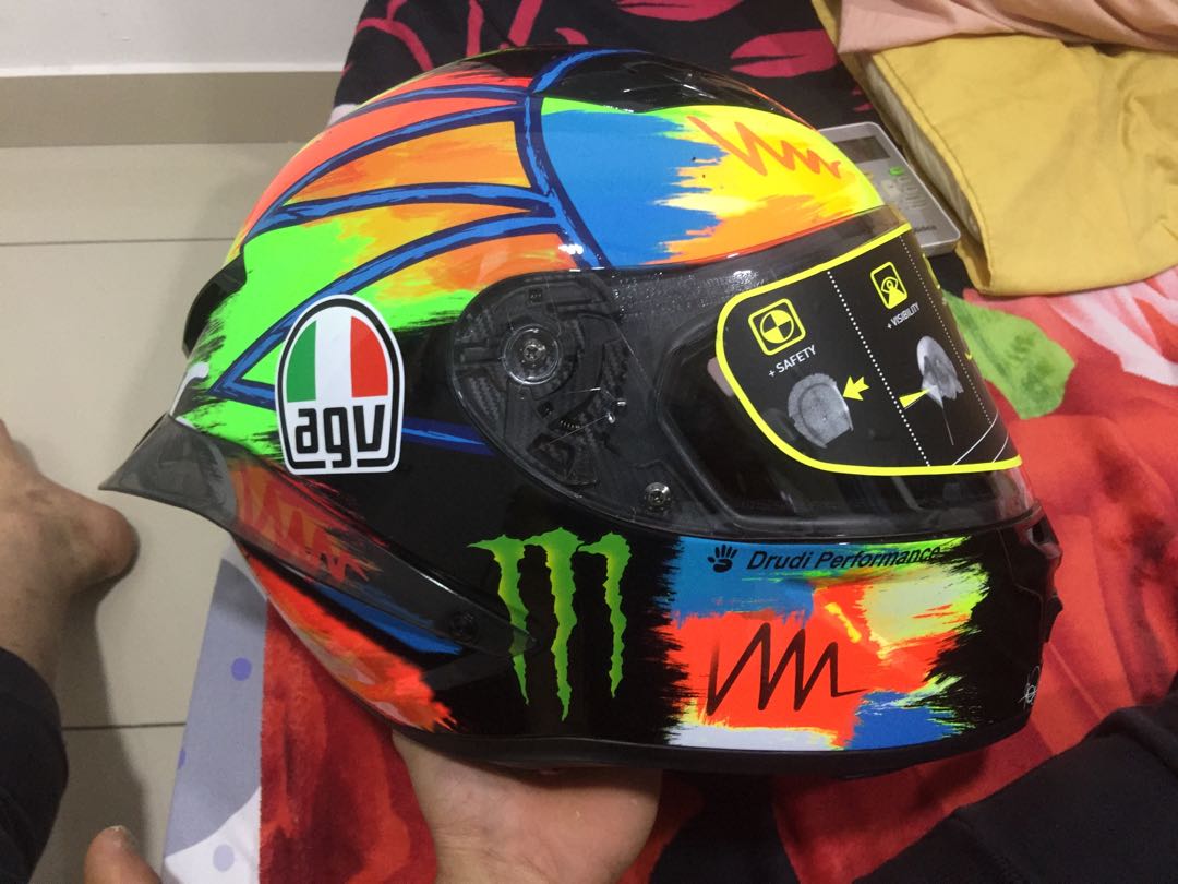 AGV Helmet - AGV Pista (Grade Copy A), Motorbikes on Carousell