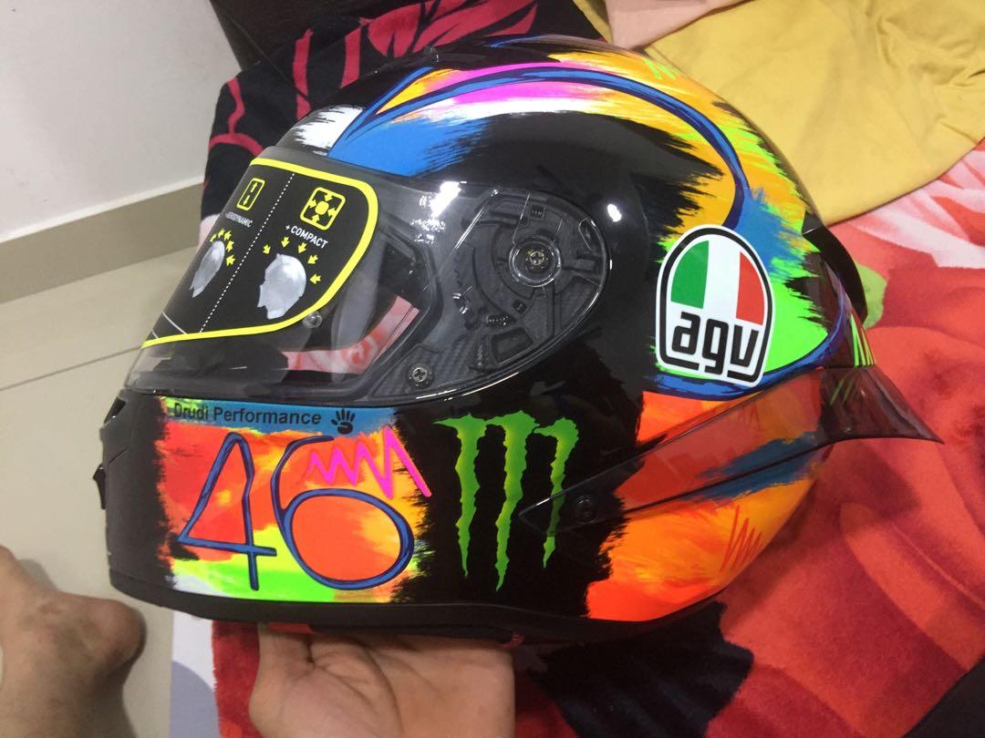 AGV Helmet - AGV Pista (Grade Copy A), Motorbikes on Carousell