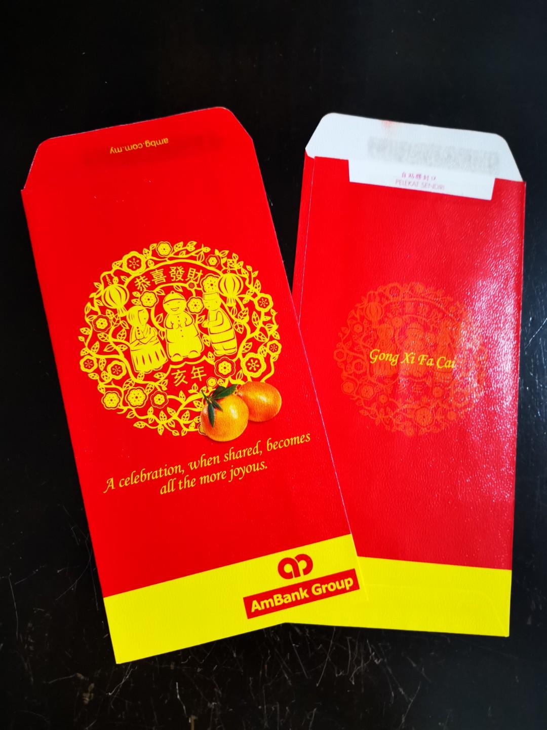 Ambank Ang Pow Red Packet, Hobbies & Toys, Stationery & Craft ...