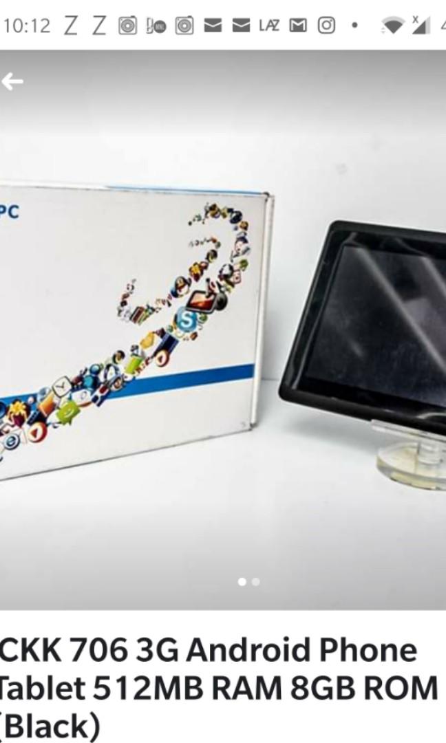 Android tablet YKK 706 on Carousell