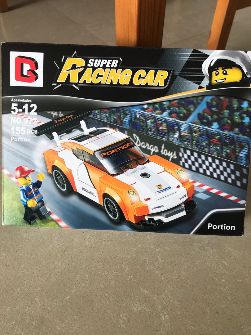 Bricks super power racing car portion best birthday gift for kids and ...