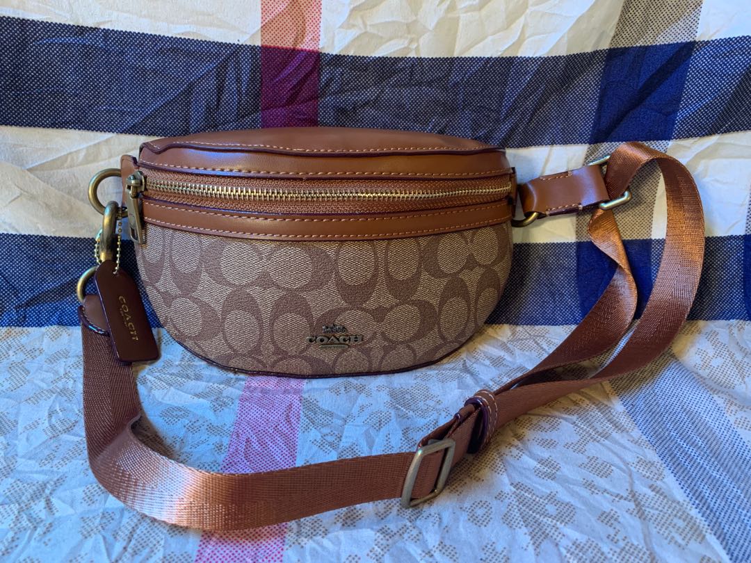 COACH collaboration with SELENA GOMEZ BELT BAG, Women's Fashion, Bags ...