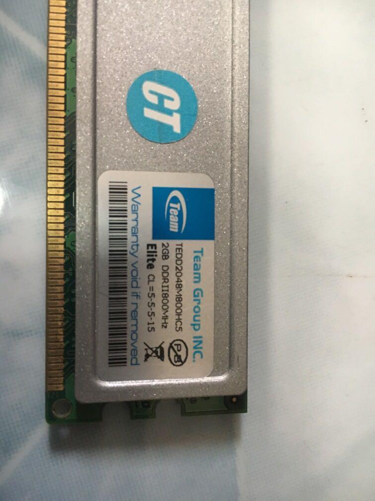 DDR2 ram dual 4gb stick, Computers & Tech, Parts & Accessories ...