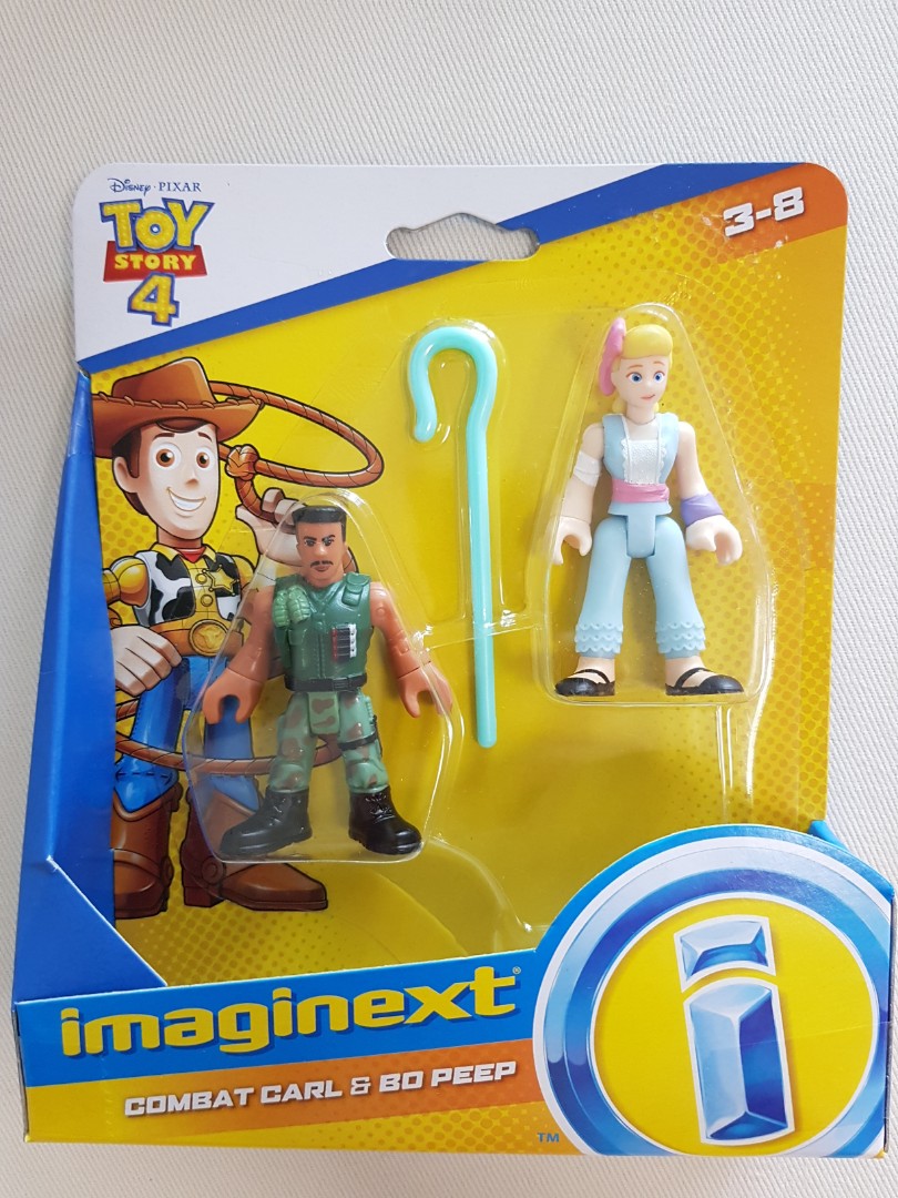 Disney Pixar Toy Story 4 Combat Carl & Bo Peep, Hobbies & Toys, Toys ...