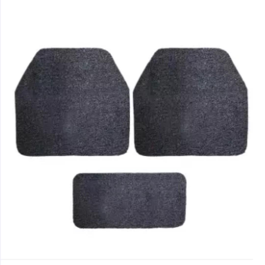 Floorguard Coil Spaghetti Car Matting w/ Spike Back 5pcs/set, Black ...