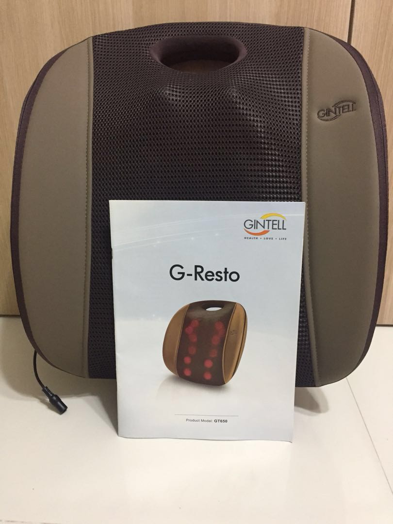 Gintell G-Resto Portable Back Massage (GT650), Health & Nutrition ...