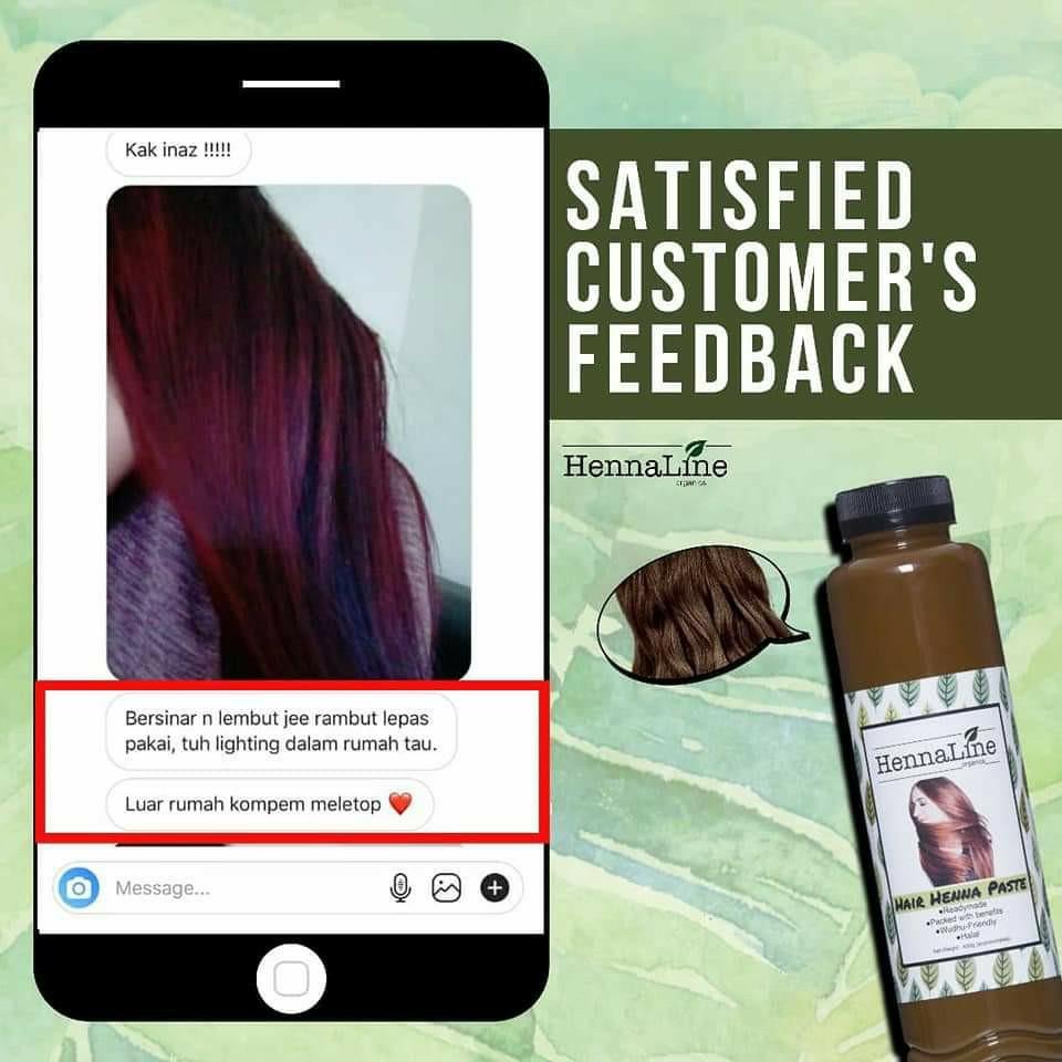 INAI RAMBUT ORGANIC / HALAL HAIR DYE / HALAL HENNA /HENNA HAIR DYE ...