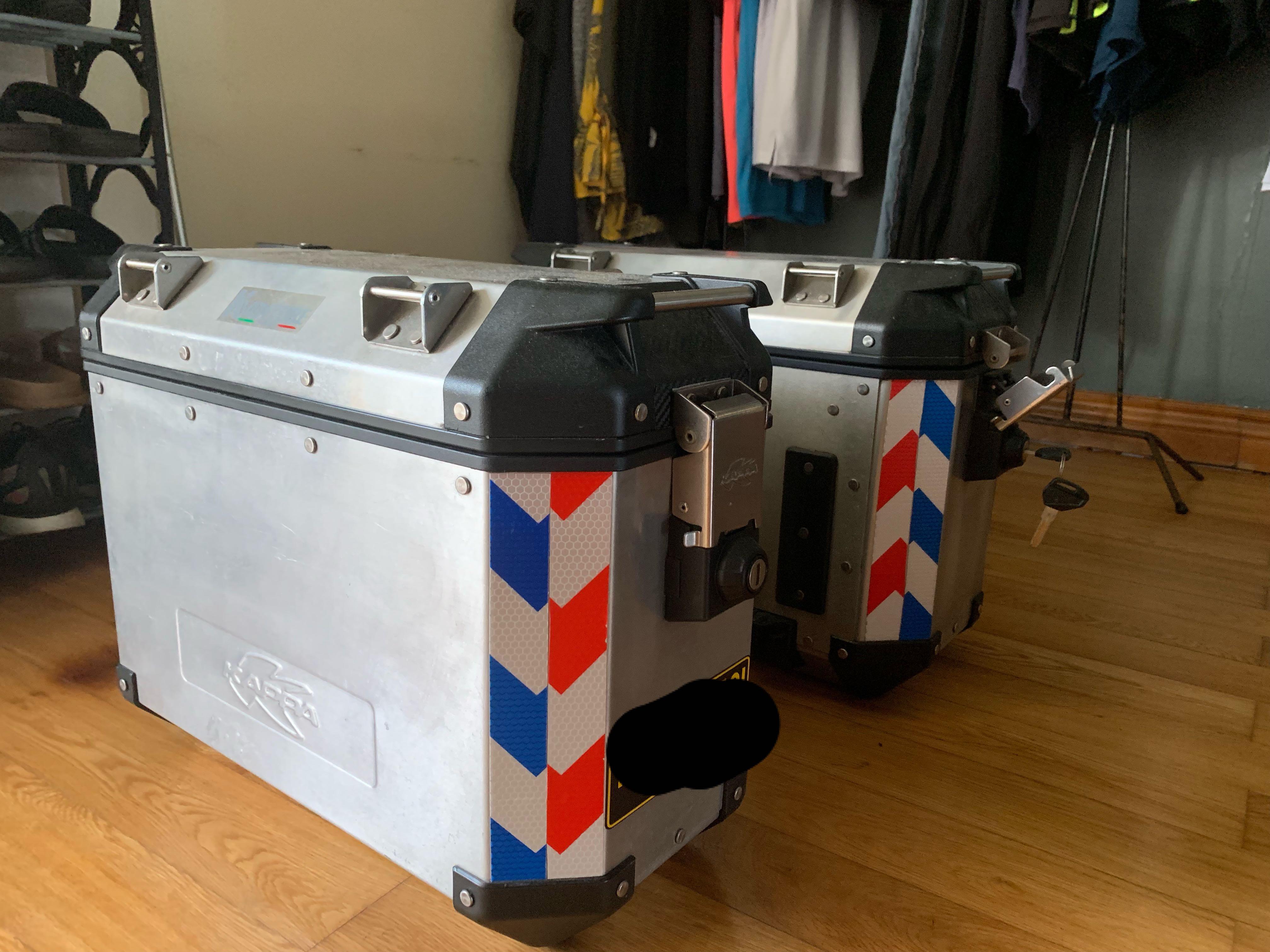 KAPPA Side Panniers, Motorcycles, Motorcycle Accessories on Carousell
