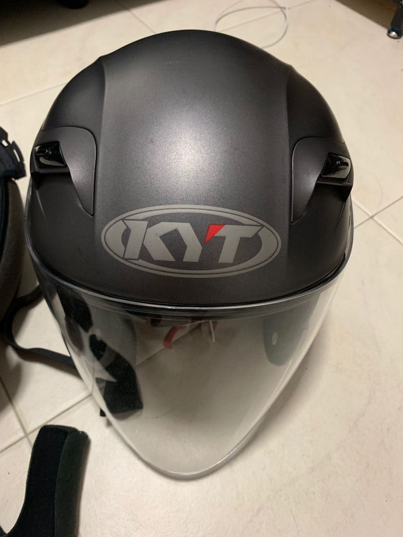 KYT open face venom, Motorcycles, Motorcycle Apparel on Carousell