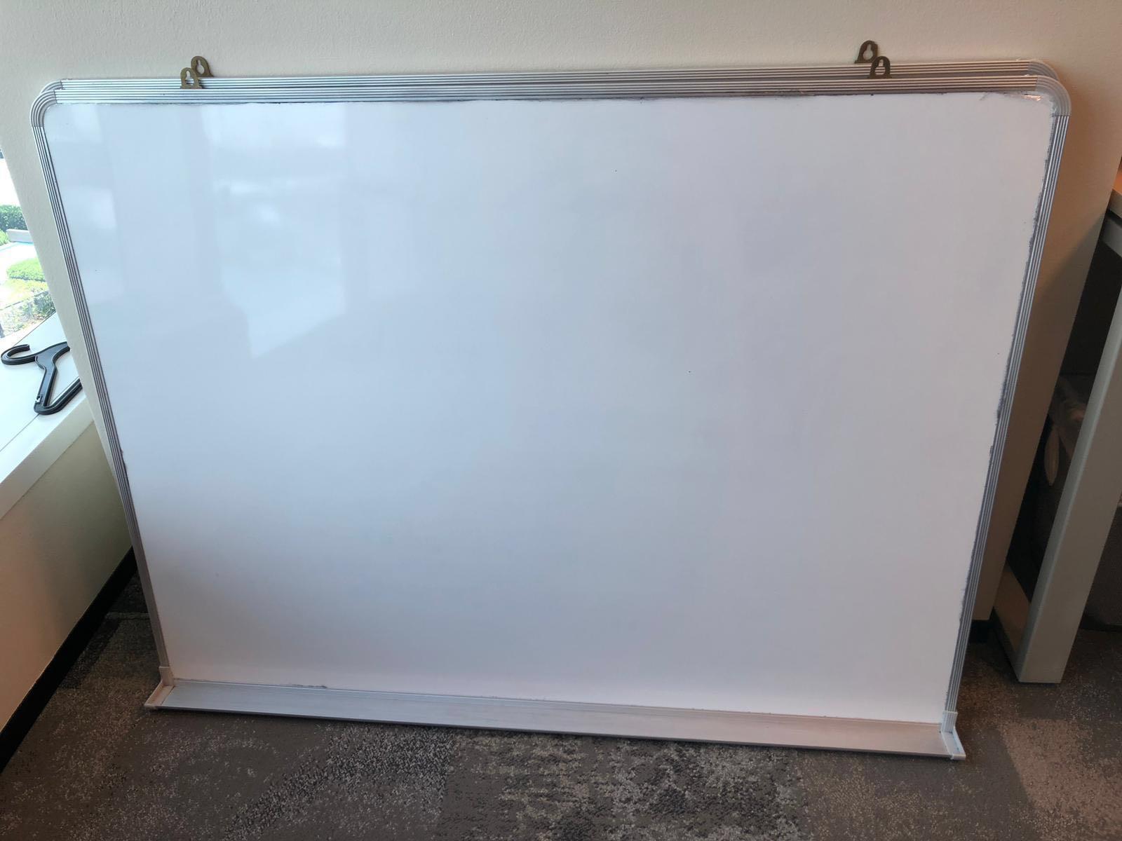 Magnetic Wall Mounted Whiteboard (90x120cm), Hobbies & Toys, Stationery ...