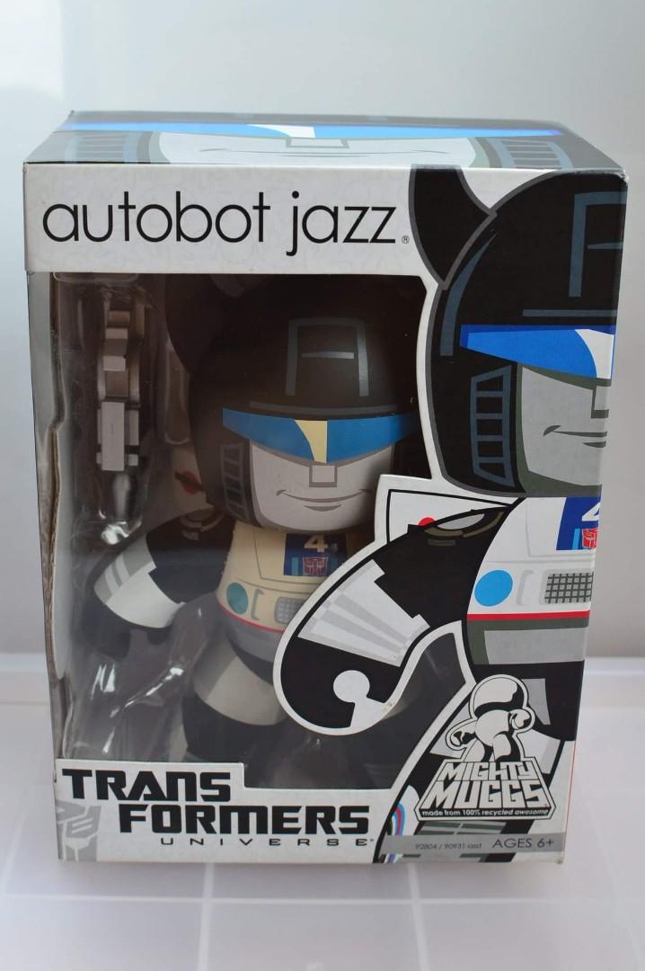 MIGHTY MUGGS TRANSFORMERS AUTOBOT JAZZ G1 MIB 100% Original & Authentic ...
