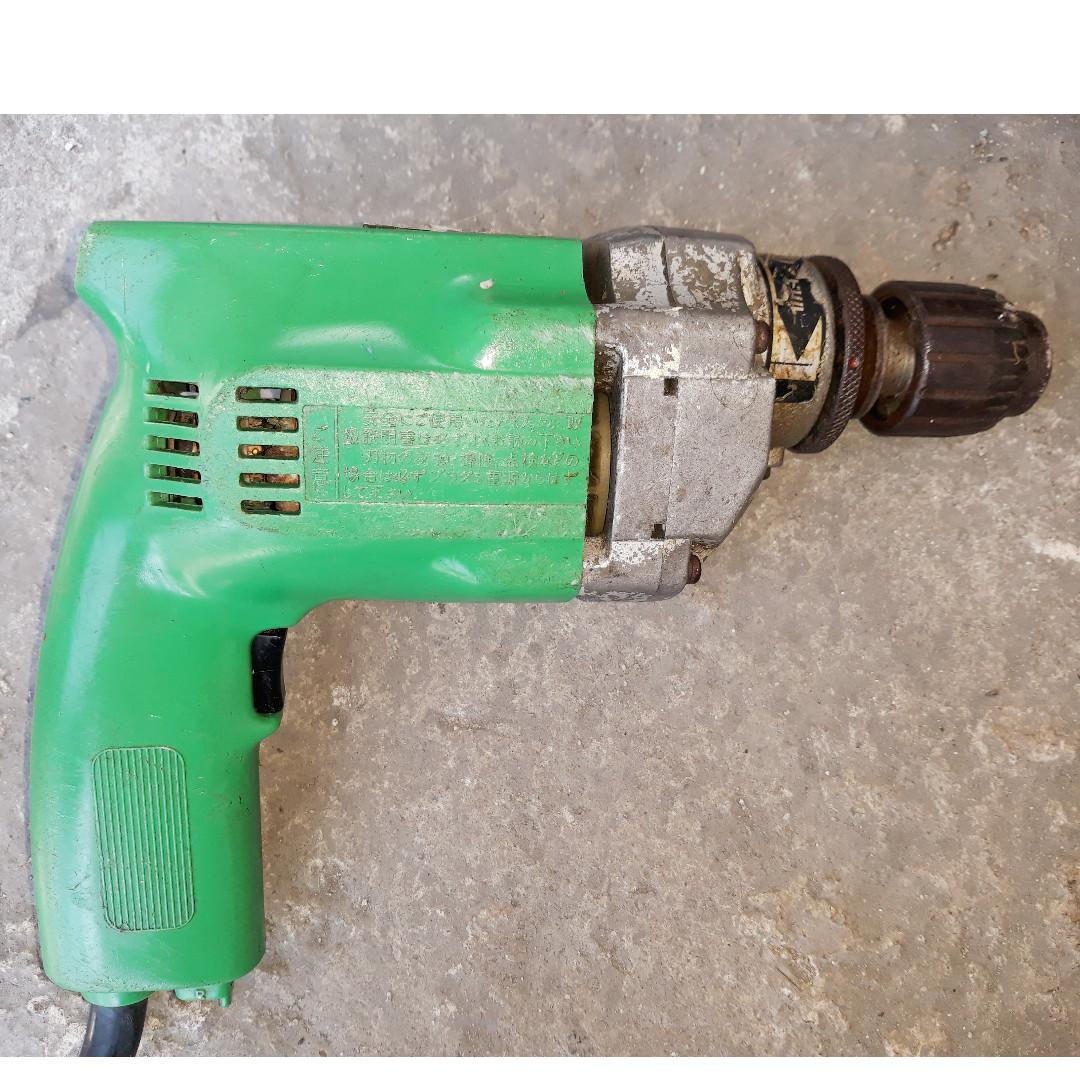 Original Classic Hitachi Hand Drill [110v] Made in Japan Superb ...