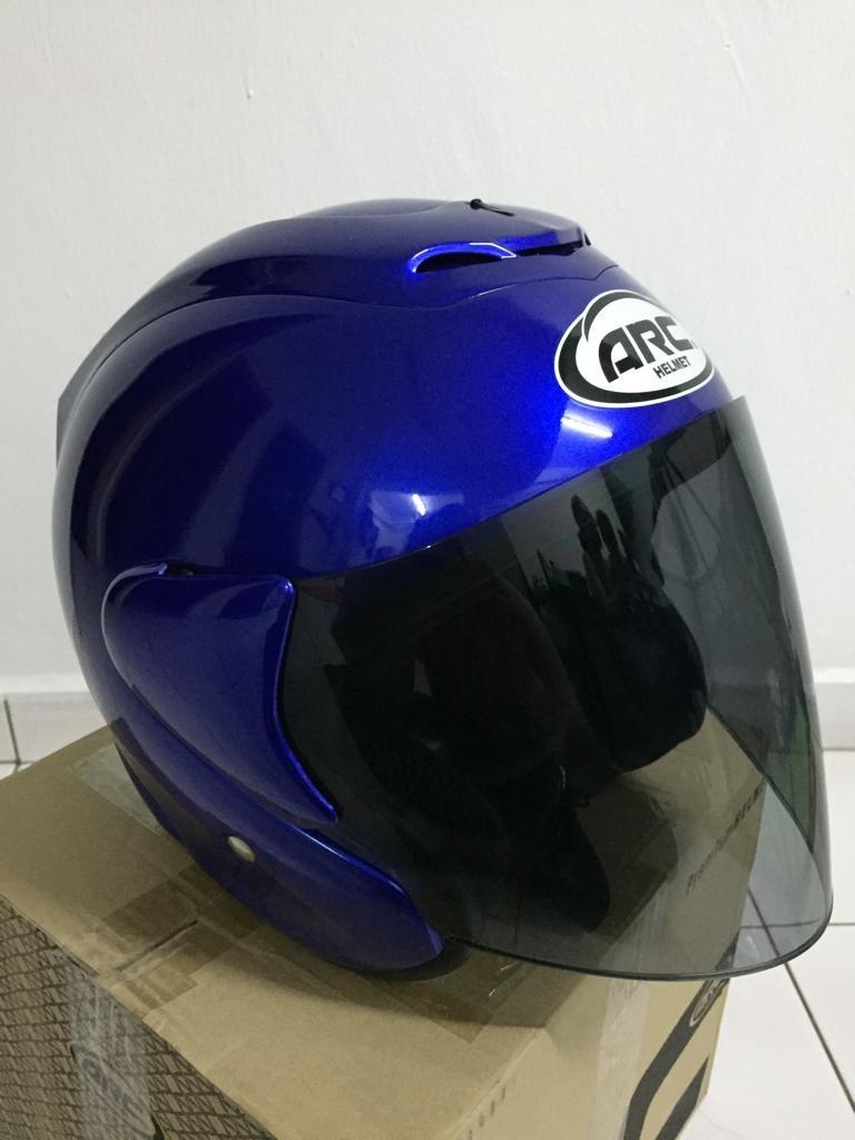 Original Helmet Arc Ritz Deep Blue, Auto Accessories on Carousell