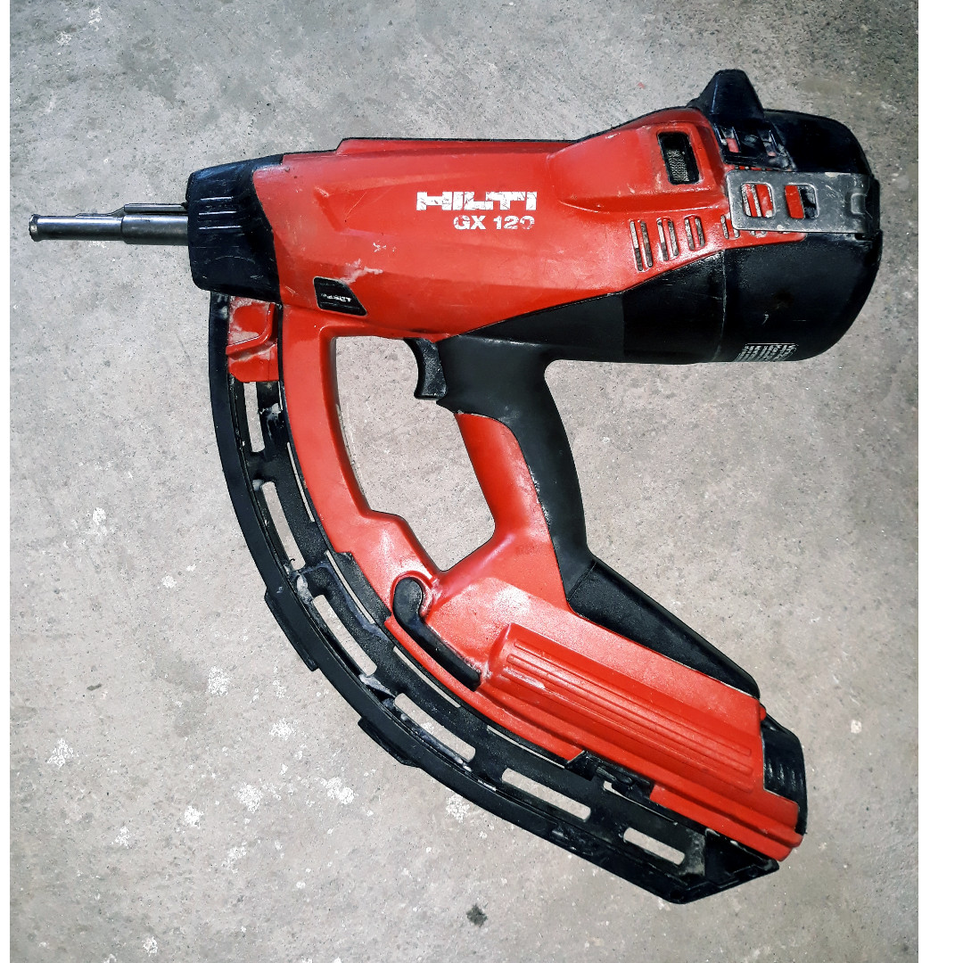 Original HILTI GX120 NAIL GUN Fully Automatic Gas Actuated Fastening ...