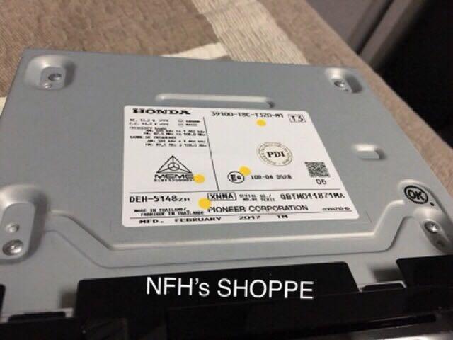 Original Honda HRV Type S 2017 Audio System, Auto Accessories on Carousell