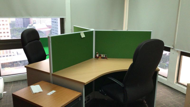 Pre loved system 3 office work station, Furniture & Home Living ...