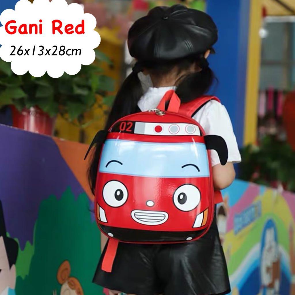 [Ready Stock] Tayo Bus Backpack / Tayo The Little Bus, Babies & Kids ...