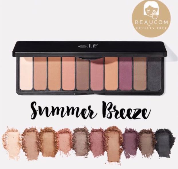 Elf Eyeshadow Palette Summer Breeze Matte, Beauty & Personal Care, Face ...