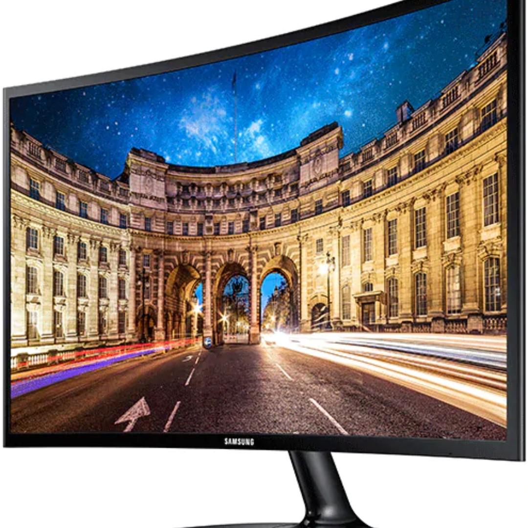 Samsung 24" LCD Curved Monitor (LC24F390FHN), Computers & Tech, Parts ...