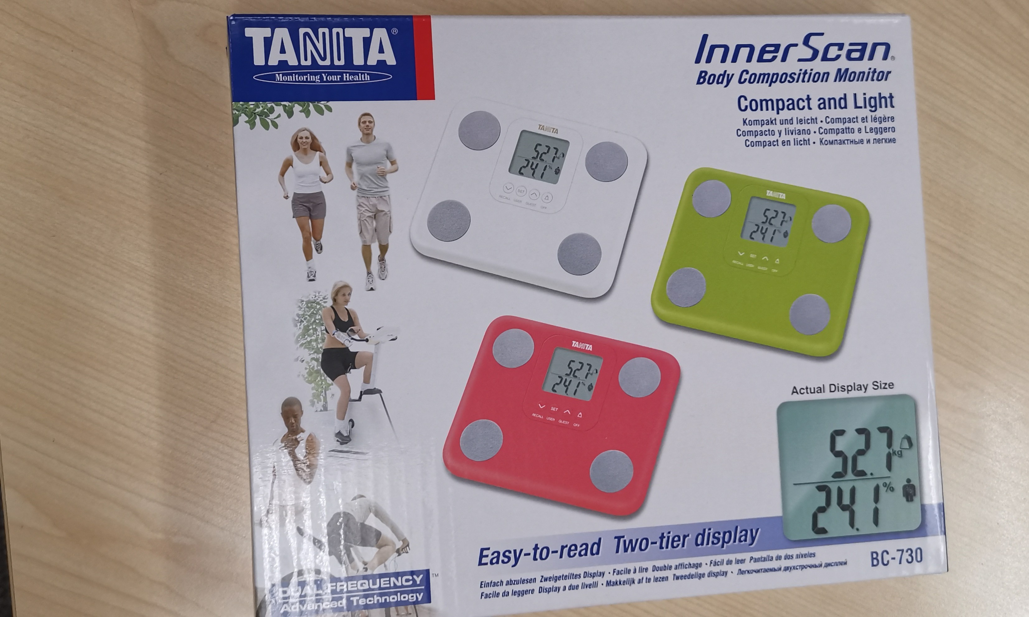 Tanita Weighing Scale with Body Composition Monitor, Sports Equipment ...