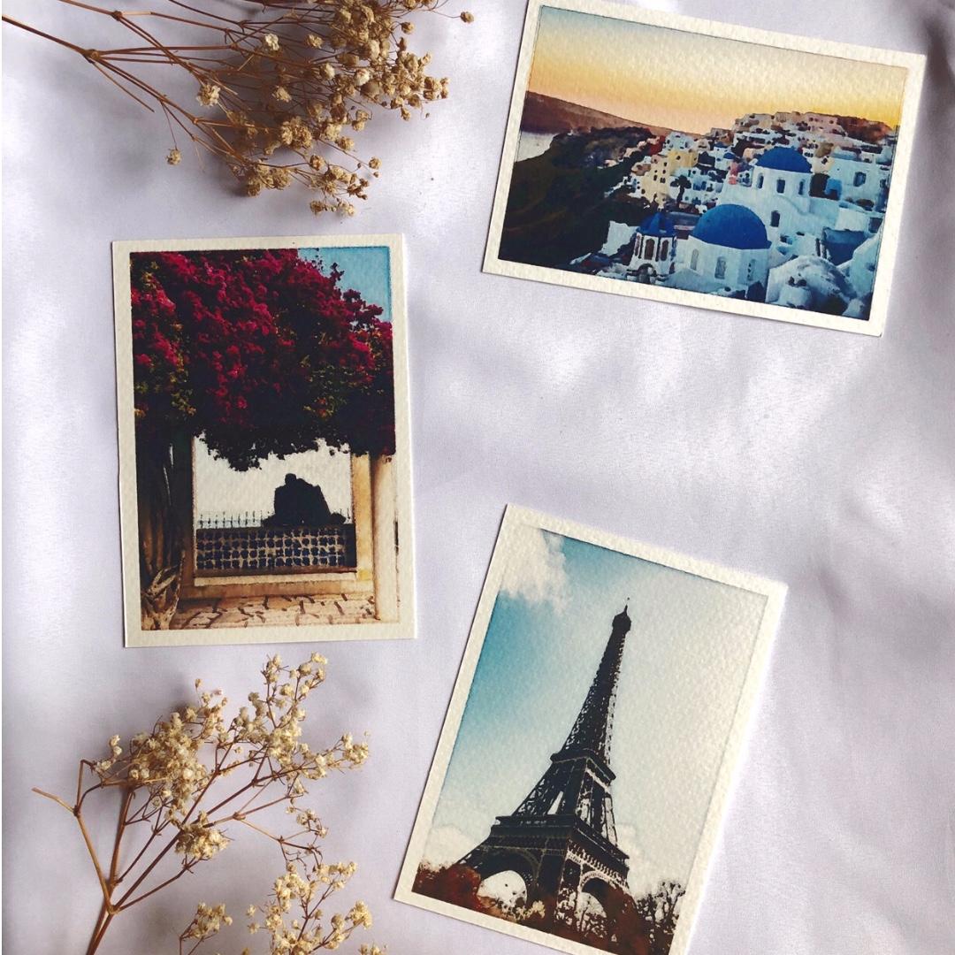 The Eiffel Tower Postcard, Hobbies & Toys, Stationery & Craft, Art ...