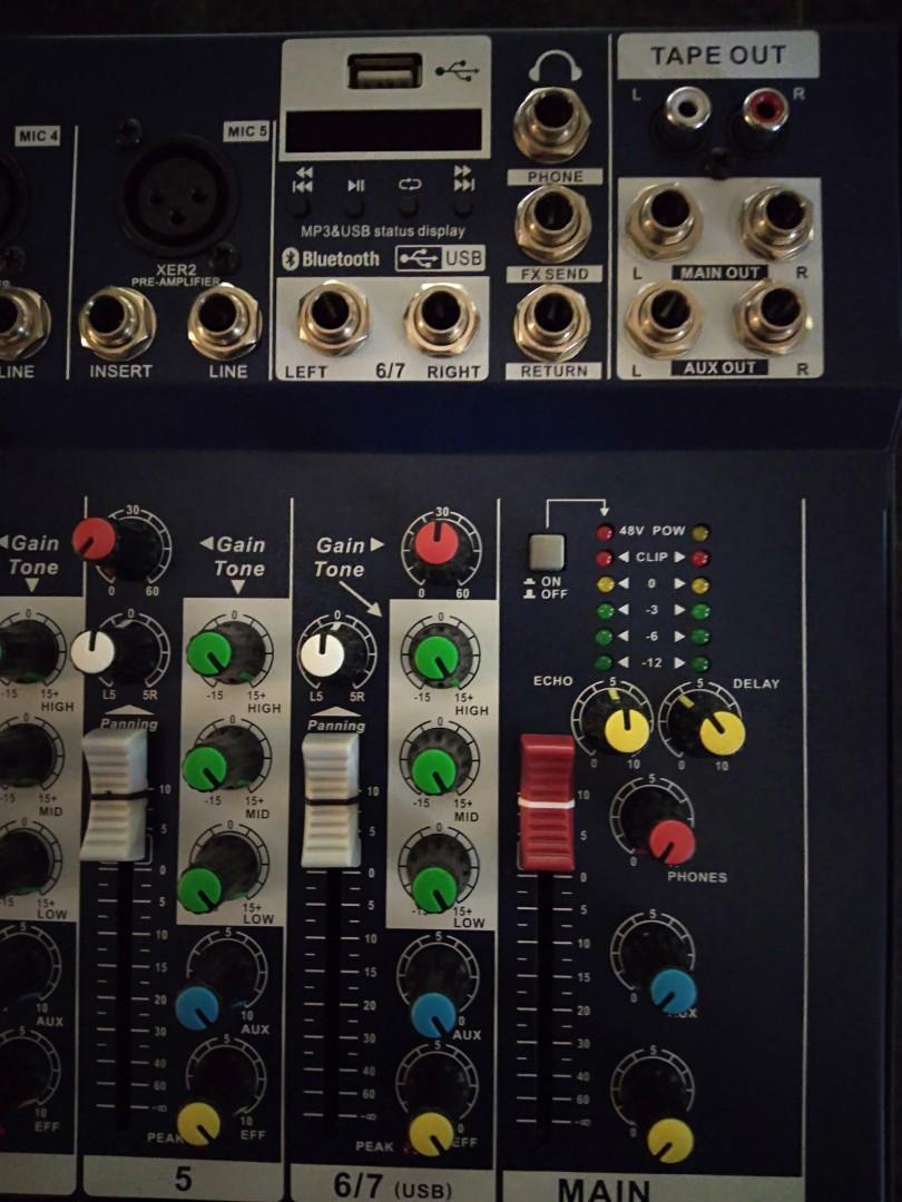 Yamaha 7 Channel Professional Mixer, Audio, Other Audio Equipment on ...