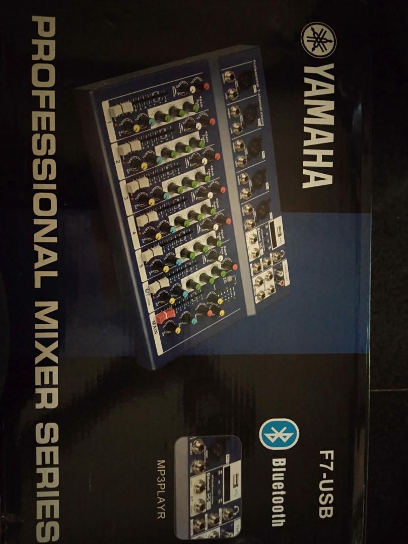 Yamaha 7 Channel Professional Mixer, Audio, Other Audio Equipment on ...