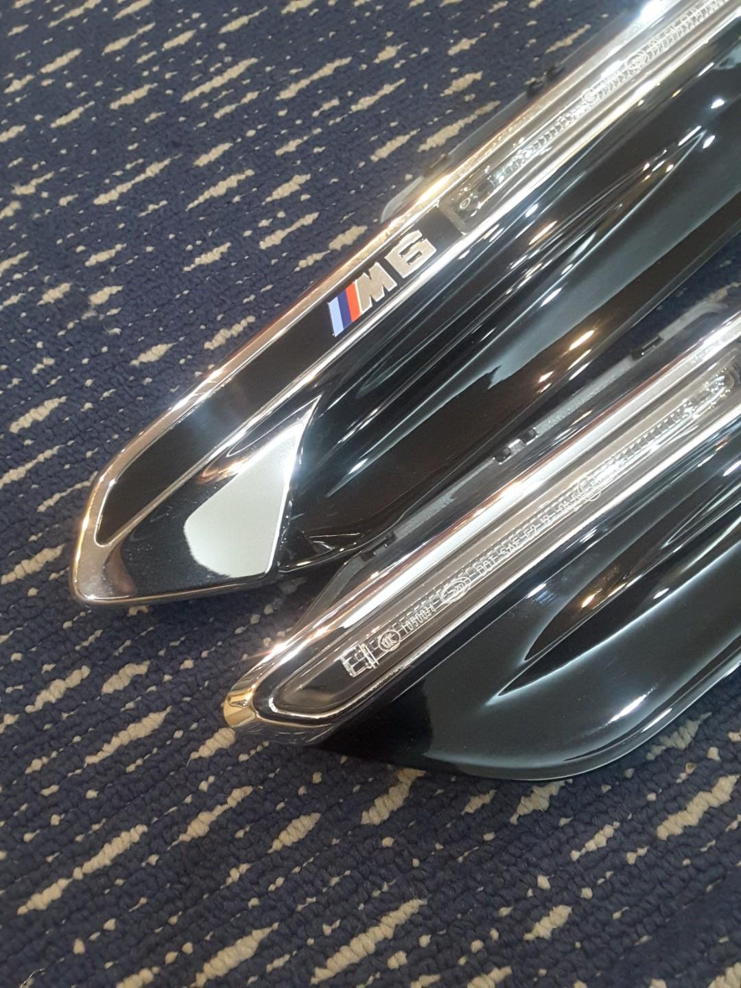 BMW F13 M6 S63 M SPORTFRONT FENDER TURN SIGNALWITH EMBLEM RIGHT & LEFT ...