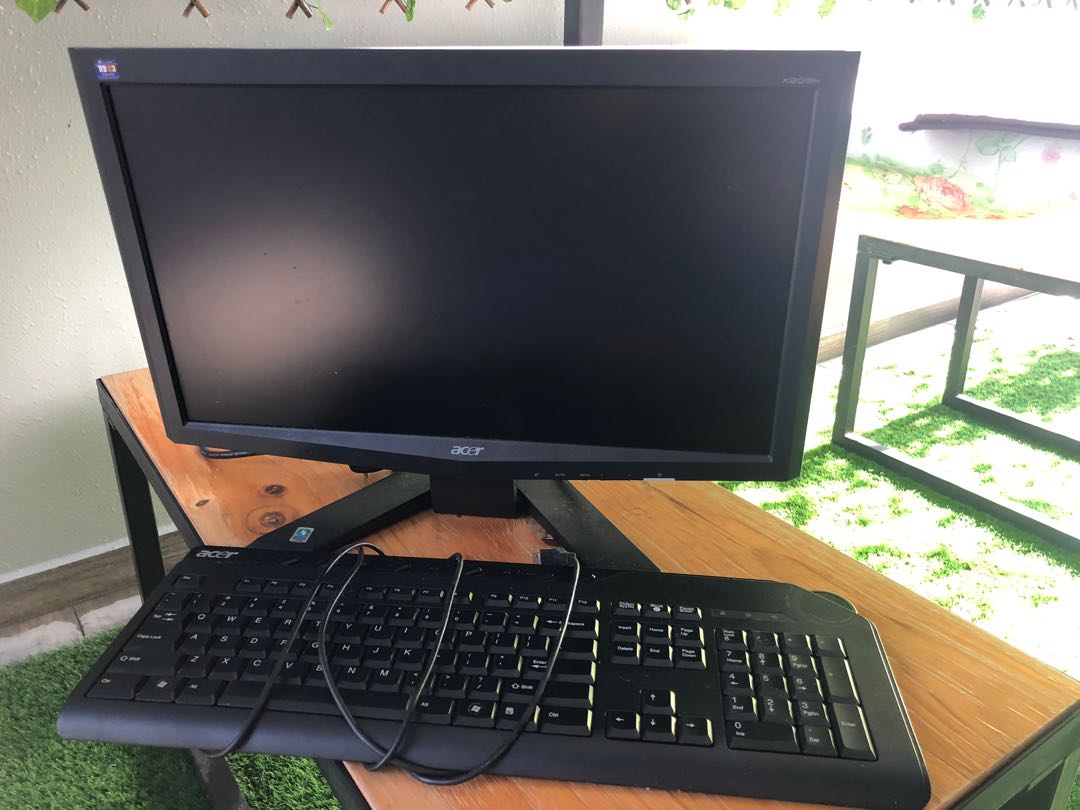 Acer LCD Monitor X203H, Computers & Tech, Parts & Accessories, Monitor ...