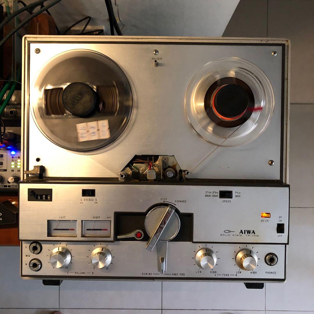 AIWA Stereo TP-1012 Reel To Reel Player/Recorder, Audio, Portable Music Players on Carousell