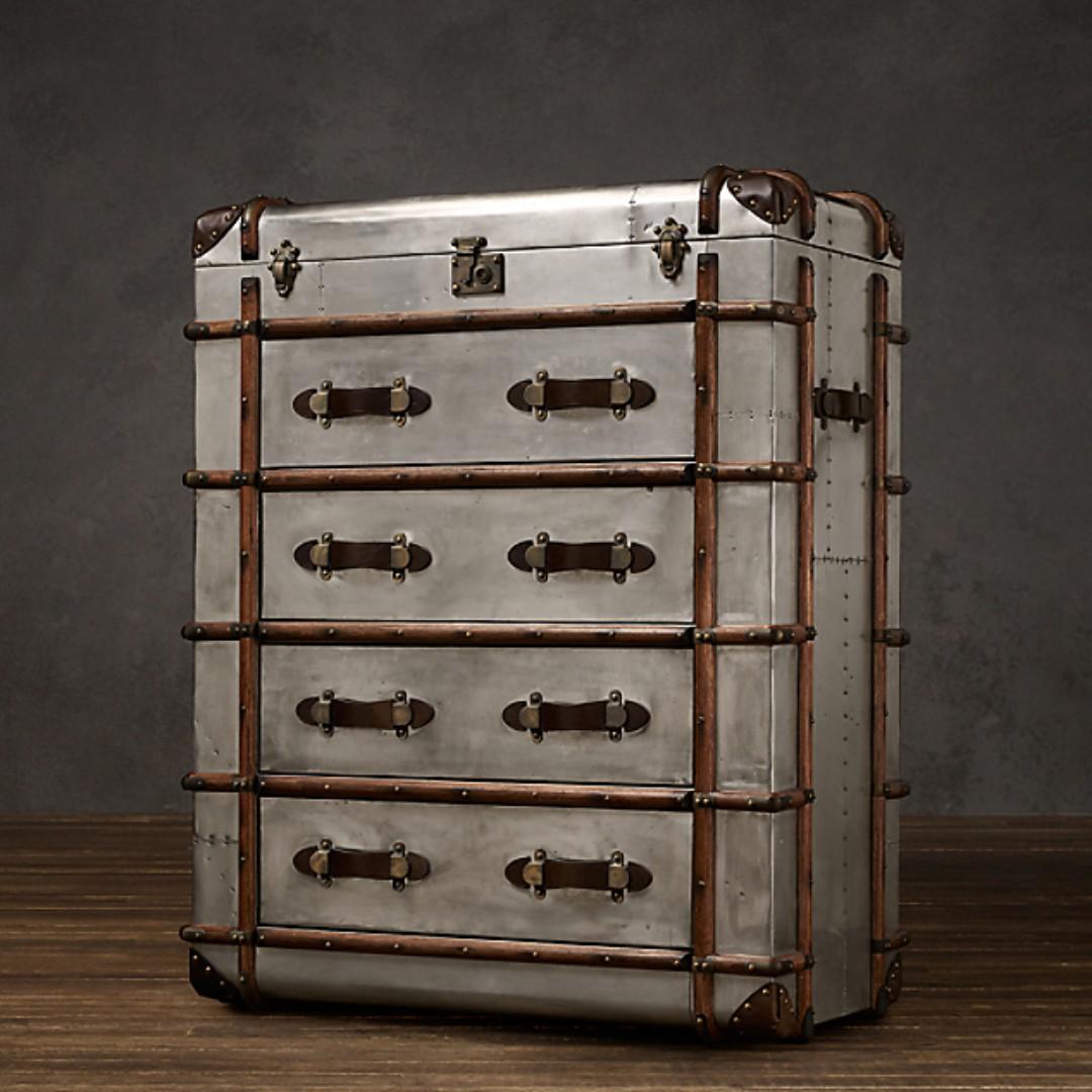 Aluminium Chest Of Drawer – RICHARDS' TRUNK, Furniture & Home Living ...