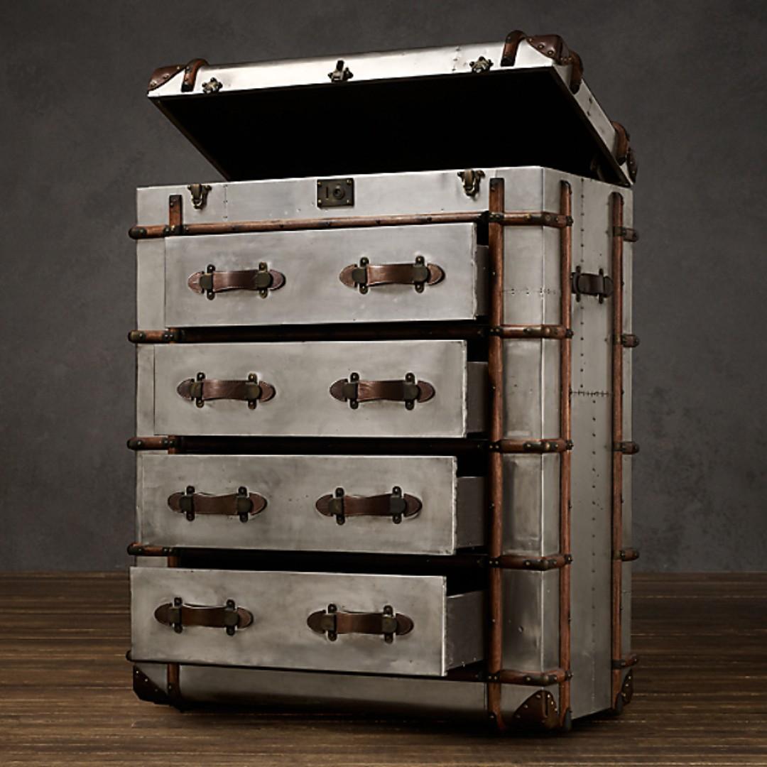 Aluminium Chest Of Drawer – RICHARDS' TRUNK, Furniture & Home Living ...