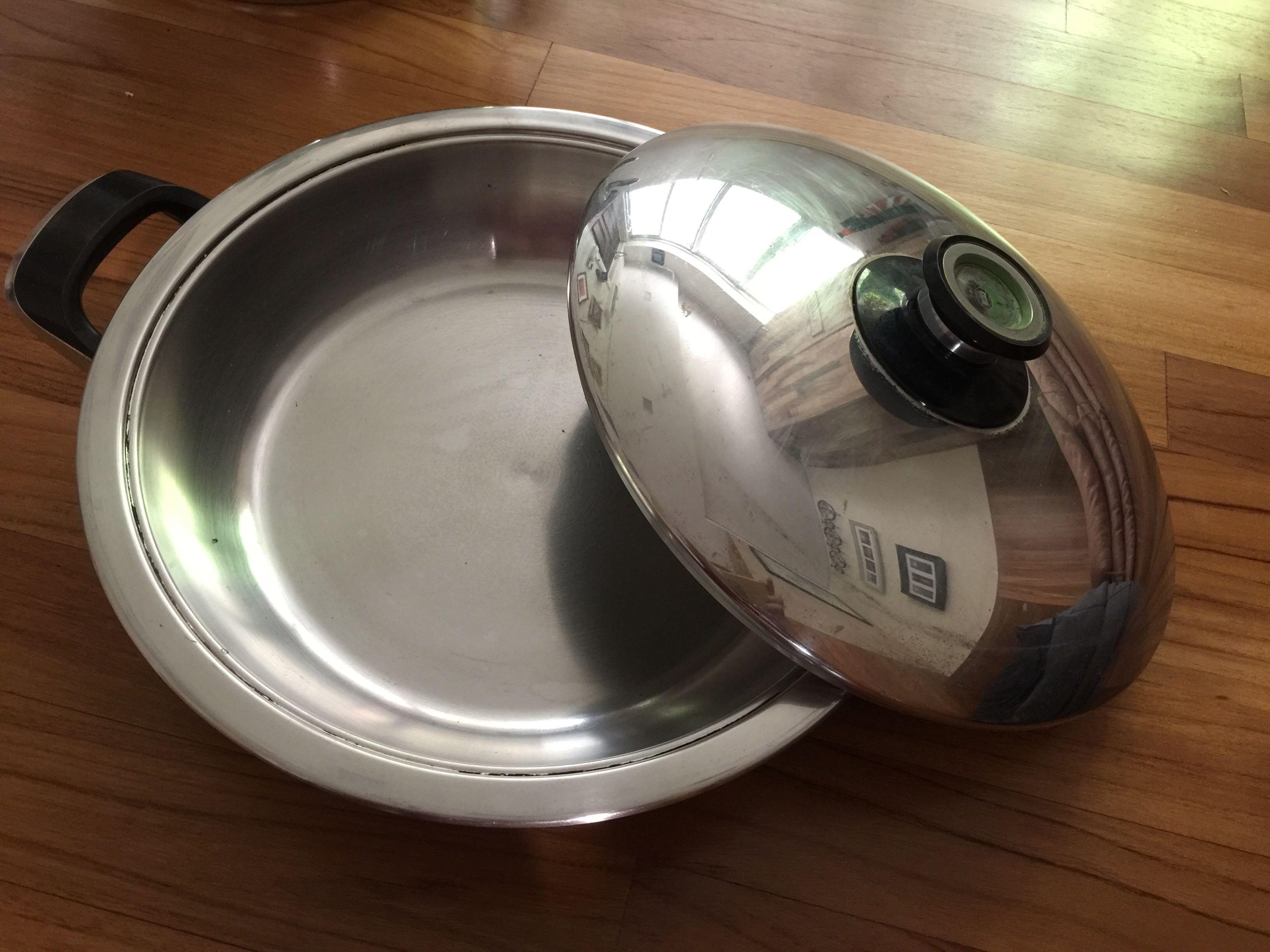 AMC pot, pan & Pressure Lid, Furniture & Home Living, Kitchenware ...