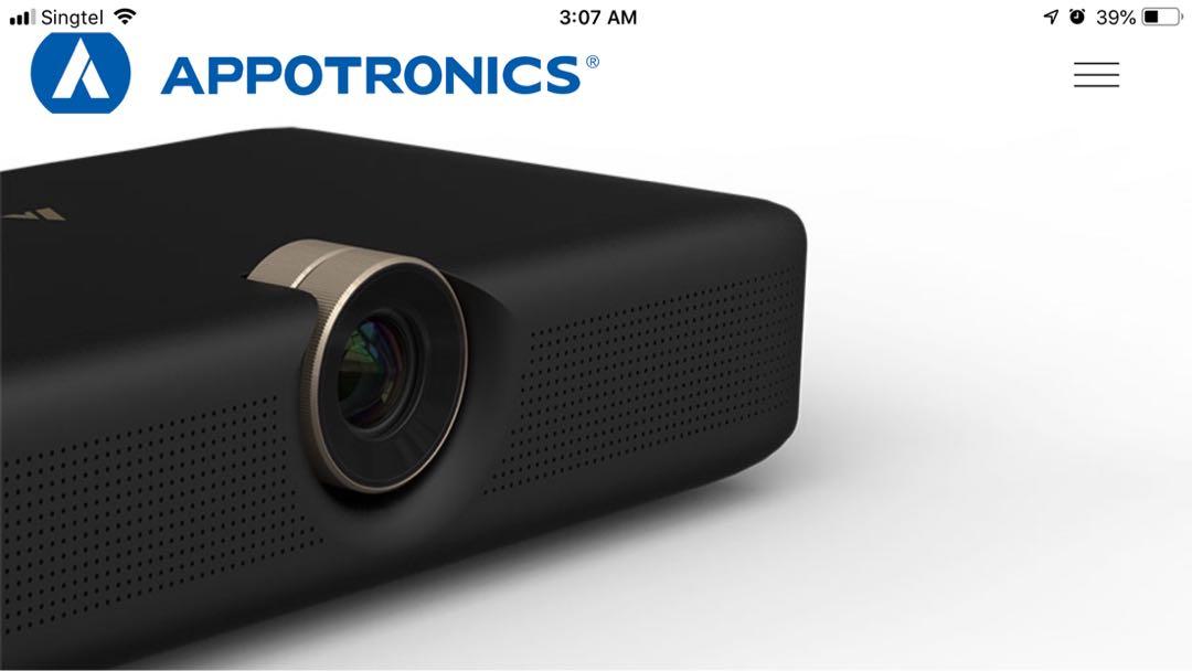 Appotronics C700 long throw laser projector, TV & Home Appliances, TV ...