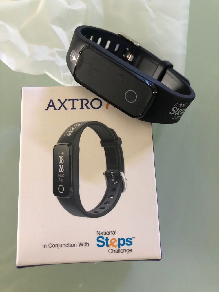 Axtro Fit steptrack with HR monitor, Mobile Phones & Gadgets, Wearables ...