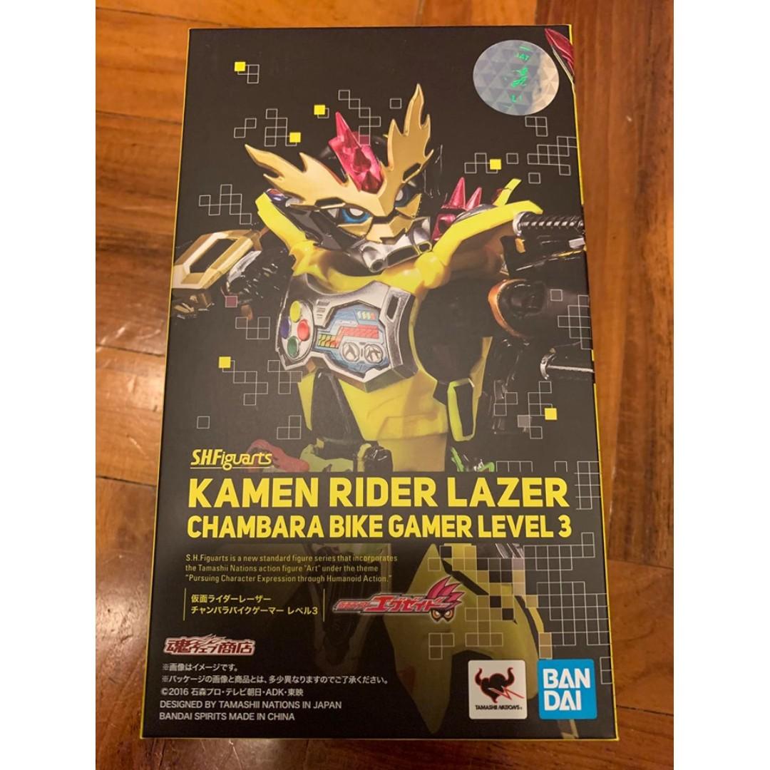 Bandai Tamashii Exclusive Kamen Rider Lazer Chambara Bike Gamer Level 3 ...