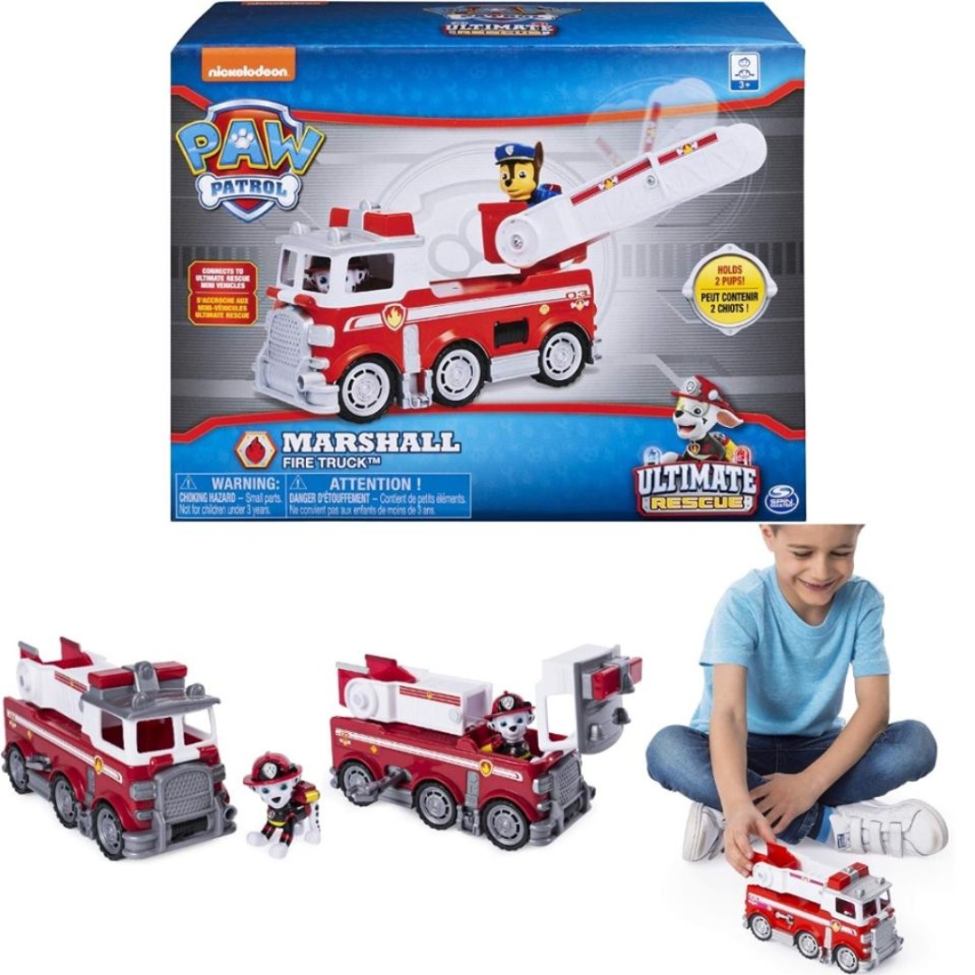 BNIB: Paw Patrol Ultimate Rescue - Marshall’s Ultimate Rescue Fire ...
